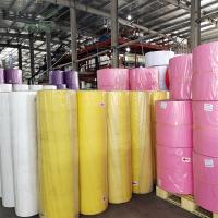 China Tear Resistant Multicolour PP Spunbond Nonwoven Fabric For Surgical Gowns Lab Coats for sale