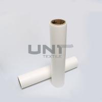 China Transparent Slip Hot Melt Adhesive Film Fused Interlining For Garment for sale
