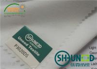 China Bonded Woven Interlining , Double Sided Interfacing Used For Light Fabric for sale