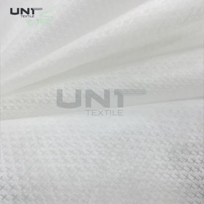 China Soft PP Spunbond Non Woven Fabric 100% Nylon Long Fiber Bone Pattern Eco Friendly for sale