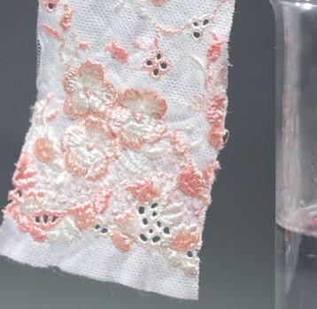 China PVA Embroidery Backing Fabric Width 100cm / 150cm / 160cm Cold Water Soluble Non Woven Fabric for sale