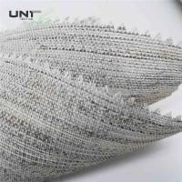 China 50g - 200g Hair Interlining Canvas Fabric Elastic Chest Canvas Piece for sale