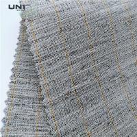 China Hair Polyester Mixed Light Woven Hair Interlining Canvas Fabric For Suit for sale