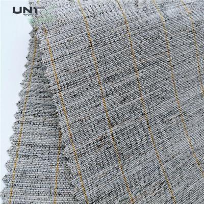 China Hair Polyester Mixed Light Woven Hair Interlining Canvas Fabric For Suit for sale