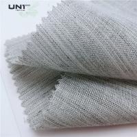 China Soft Washable Polyester Woven Long Hair Interlining Canvas Fabric For Suit for sale