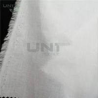 China Eco-friendly Fusible Interlining Woven Interlining with 130-150℃ Fusible Temperature and 36-60 Inches Width for Shirt for sale