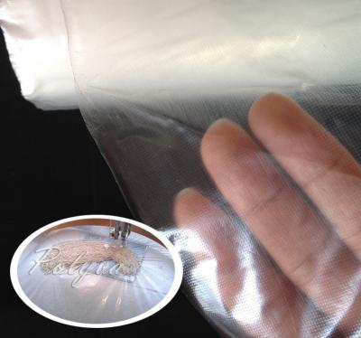 China Custom PVA Water Soluble Film 150cm For Embroidery / Laundry Beads for sale
