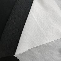 China My7255 Adhesive Interlining Linings With PA Glue Soft Hand Feeling Double Dot Technology for sale