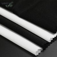 China Soft Garment Interlining 50D*50D Yarn Double Dot HDPE/LDPE Coating ALB-1588 Model for sale