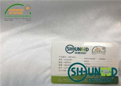 China PET / Rayon Face Mask Spunlace Nonwoven Fabric for Cosmetics /  Wet Tissue for sale