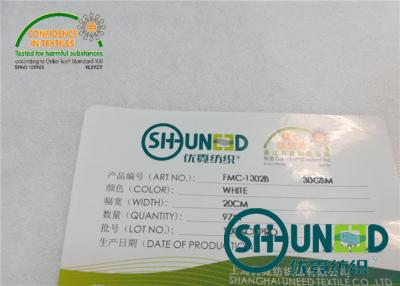 China Cross Lapping Cupro Spunlace Non Woven Fabric Rolls For Facial Mask / Baby Wet Wipes for sale