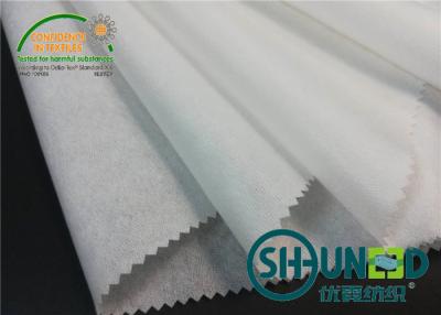 China Cupro Smooth Surface Spunlace Nonwoven Fabric / White Non Woven Fabric Raw Material for sale