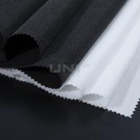 China Soft Elastic Shrink-Resistant Twill Woven Interlining and Twill Weave Fusible Interlining for Garments for sale