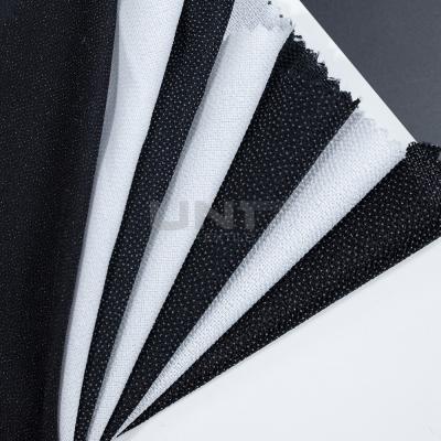 China Interlining supplier custom various specification plain woven fusible interlining for sale