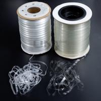 China TPU Material Elastic Mobilon Tape for Garment and Underwear Transparent Shoulder Strap Mobilon Tape for sale