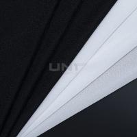 China 100% Polyester 22 gsm 122cm Width Woven Interlining Fusible Interlining for Women's Wear for sale