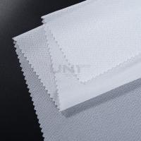 China 100% Polyester 22 gsm 122cm Width Woven Interlining Fusible Interlining for Women's Wear for sale