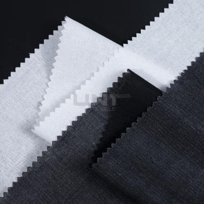 China 70 gsm Plain Weave Shirt Interlining with PA Adhesive for Collar and Cuff for sale