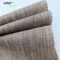 China Goat Hair Interlining Woven For Front Fuse Of High Level Clothes for sale