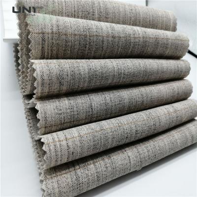 China Canvas Garment Rayon Hair Interlining Fabric For Men's Uniform for sale