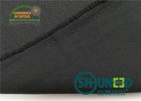 China 100% Polyester Double Dot 120 GSM Twill Weave Fusible Interlining Woven Fusible Interlining Fabric for Suits for sale