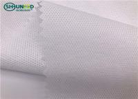China Easy Tear 50gsm Pp Spunbond Non Woven Fabric For Garment Embroidery Backing for sale