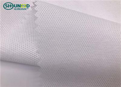 China Easy Tear 50gsm Pp Spunbond Non Woven Fabric For Garment Embroidery Backing for sale