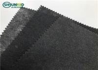 China Medium Weight Embroidery Backing Fabric Black Cut Away For Garment for sale