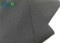 China Medium Weight 76 Gsm PA Double Dot Twill Weave Fusible Interlining and Twill Woven Interlining Fabric for sale