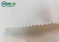 China Polyester Cotton Twill Weave Fusible Interlining 168gsm 47 Inch 48 Inch Width Twill Woven Interlining for Jeans for sale