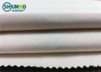 China Polyester Cotton Twill Weave Fusible Interlining 168gsm 47 Inch 48 Inch Width Twill Woven Interlining for Jeans for sale