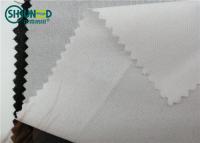 China 100% Polyester 45gsm Broken Twill Weave Fusible Interlining Woven Interfacing for Men and Women's Wear for sale