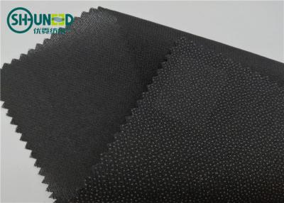 China Eco Friendly Drill Fusing Woven Interlining Broken Twill Weave For Garment for sale