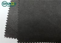 China Easy Tear Away Embroidery Backing Fabric Wet Laid Non Woven Fabric Black Color for sale