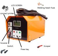China 250A Electric Fusion Welding Machine for PPR PE Pipe Fittings 20-200mm Range 2.5Kw Power for sale