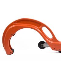 China HT160 65MN 160mm Aluminum Portable Hand Tool Tube Cutter for PPR PVC PE Plastic Pipes with 0-160mm Cutting Diameter for sale