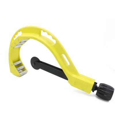 China HT200 65MN 200mm Aluminum Ratchet Pipe Cutter for Plastic Pipes 20-110mm Cutting Range for sale