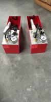 China RP-50 Manual Hydraulic Water Pressure Test Pump 50 Bar 12L Tank Capacity for Plumbing Pipeline Testing for sale