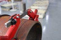 China H22S 20-22 Inch Rotary Metal Pipe Cutter 40.5kg 300x70x40cm for Steel and Stainless Steel Pipes for sale