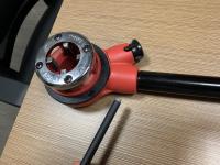 China HT25 & HT30 Portable Pipe Threading Machines - 1400W/2000W Manual Ratchet Threader for 1/2