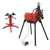 China STG2A Hydraulic Roll Grooving Machine 2-12 Inch Capacity with 1100W Motor and Updated Hydraulic Pump for sale