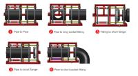 China SHT160-2A 2.3kW Manual 200V HDPE Butt Fusion Welding Machine for 63-160mm Pipes for sale