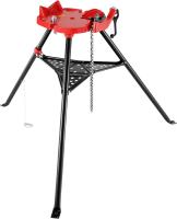 China 6inch Tripod Pipe Chain Vise Stand Portable Heavy Duty 1/8-6in Capacity 600kg Load for sale