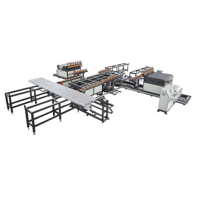 China Automatic Pipe Roll Grooving Line 6-Station 12 Heads for sale