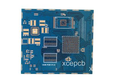China 6 Layer FR4 Custom Multilayer PCB Boards Blind Hole PCB Circuit Board 3OZ Lead-free for sale