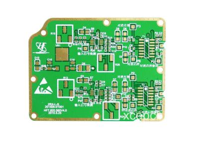 China 4 Layer FR4 PCB HF Radio Frequency RF PCB Printed Circuit Bare Board High Performance for sale