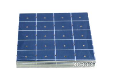 China Half Hole HF Rogers Custom-made PCB Circuit Boards With Blue Solder Mask 2 Layer for sale