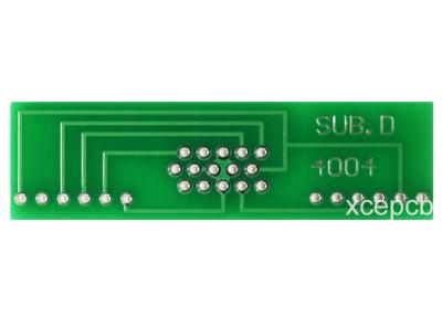 China HASL High Frequency PCB Board Rogers 4350B Fabrication Thick PWB Printed Wire for sale