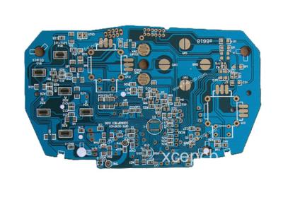 China Multilayer FR4 PCB Electronics Boards Blue Solder Mask 2OZ Copper Weight for sale