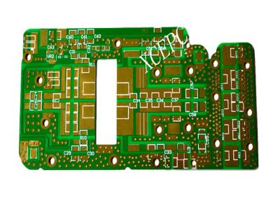 China Fr4 High Frequency PCB Circuit Green For Wireless Communication Field for sale